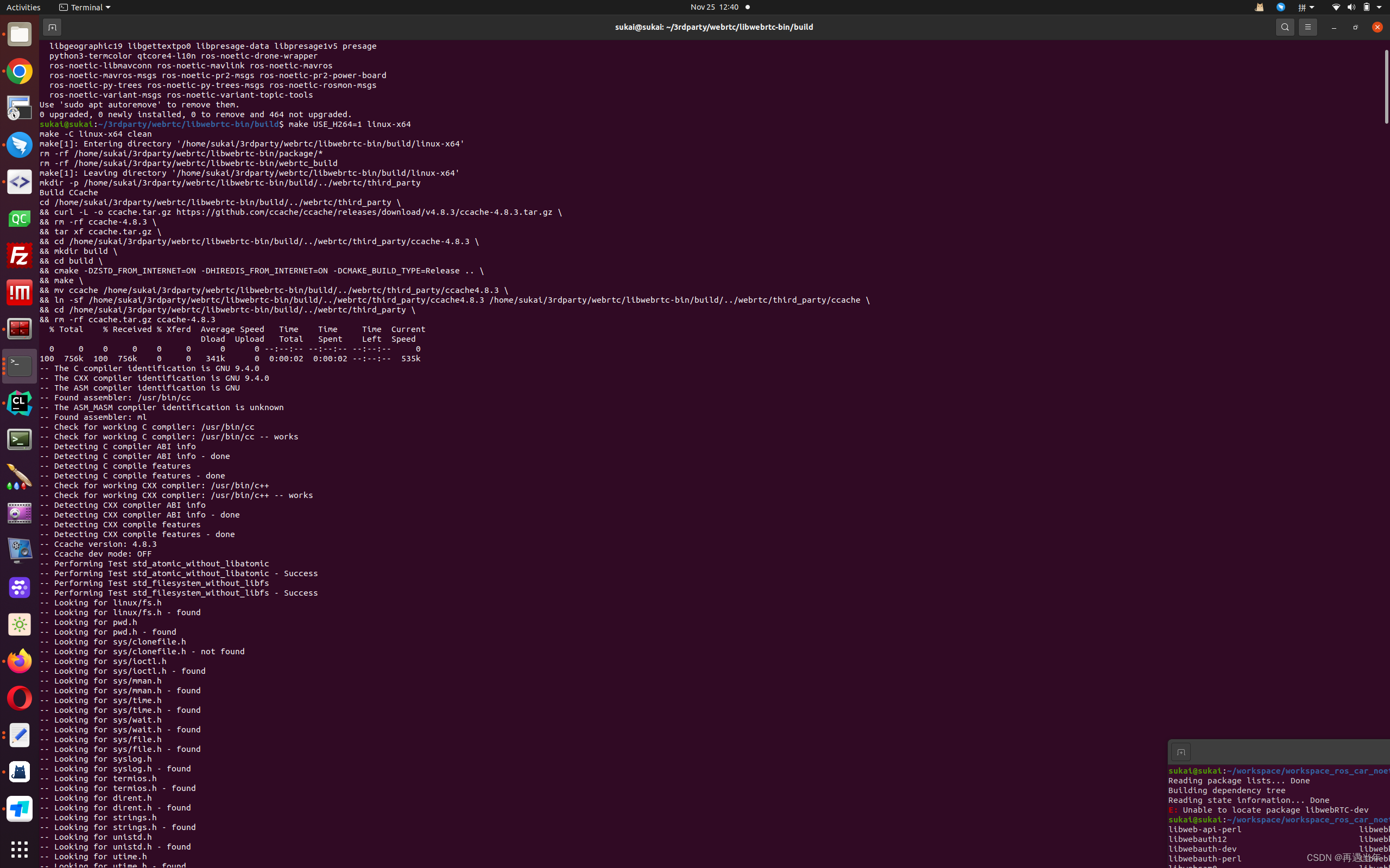 ubuntu 使用webrtc_ros 编译linux webrtc库_webrtc ros-CSDN博客