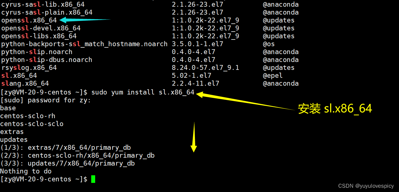 Linux中你必须学习的软件安装工具yum(以及必须得安装的软件)_sudo yum install-CSDN博客