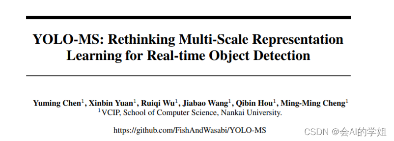 YOLOv8-Seg改进：分层特征融合策略MSBlock | YOLO-MS ,超越YOLOv8与RTMDet，即插即用打破性能瓶颈_yolov8 分割模型 原理-CSDN博客