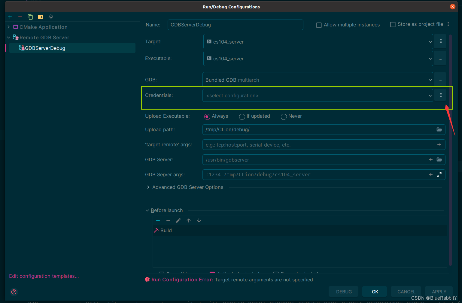 CLion+GDBServer嵌入式开发调试_clion gdbserver-CSDN博客