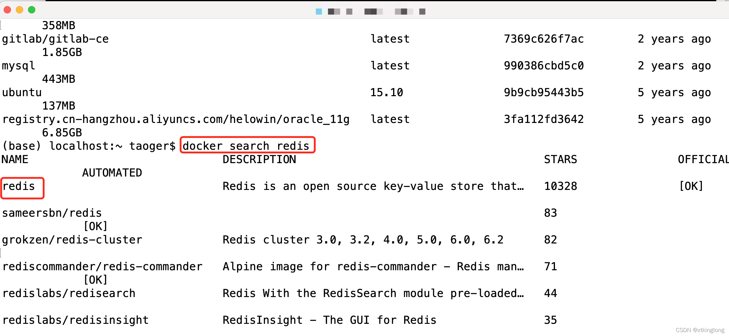Mac上Docker 中安装并启动Redis_macbook docker 启动redis设置命令-CSDN博客