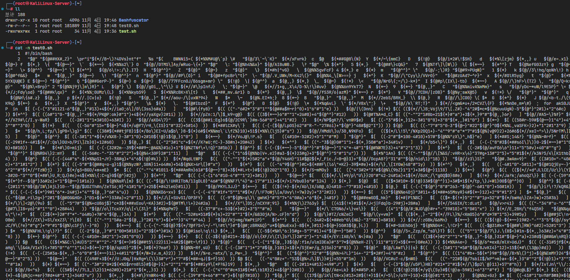 Bashfuscator：加密并混淆Shell脚本教程,-CSDN博客