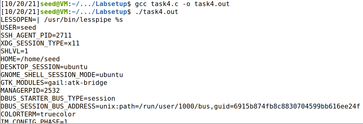 信息安全实验——Environment Variable and Set-UID Program Lab-CSDN博客