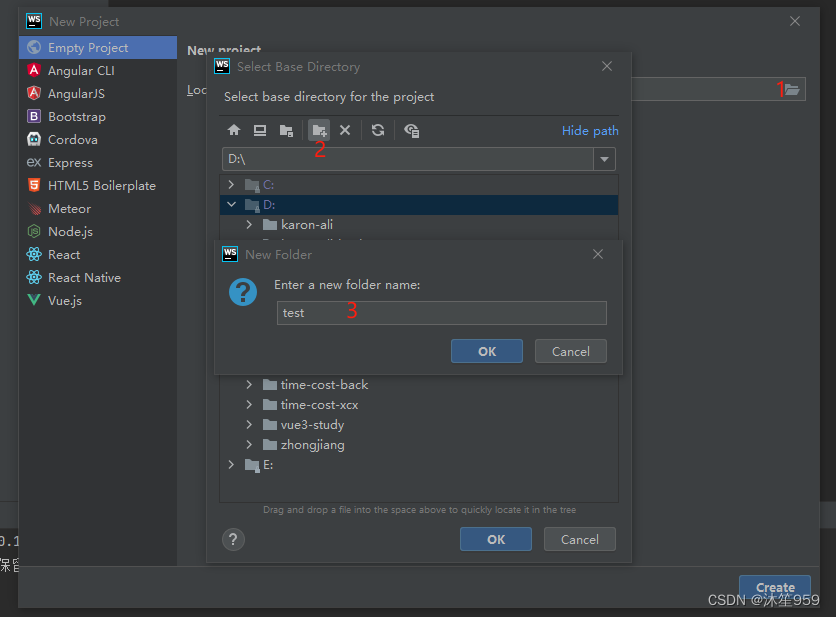 vue3创建项目及基础配置_webstorm创建vue3项目-CSDN博客