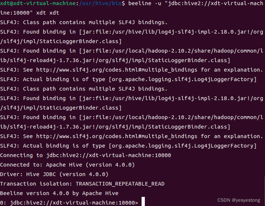 hive 安装 嵌入模式 笔记_hive failed to open new session-CSDN博客