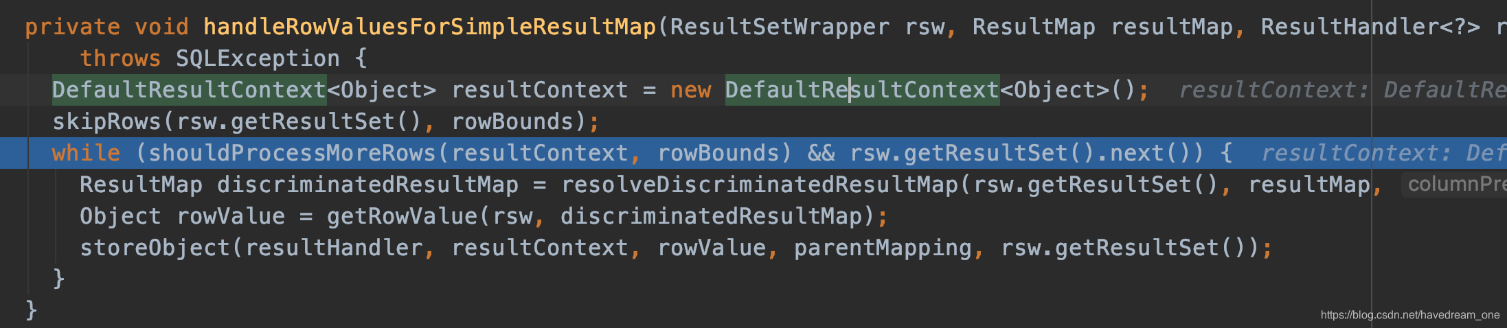 mybatis进击五：结果集如何转换成自己的类对象_resultset转换成对象-CSDN博客