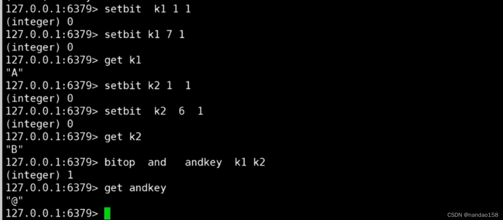 redis命令行String类型之bitmap使用详解_setbit 命令会将键 key1 之后 type类型仍然是string-CSDN博客