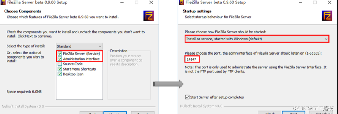 使用FileZilla连接本地和服务器进行文件传输_filezilla server interface-CSDN博客
