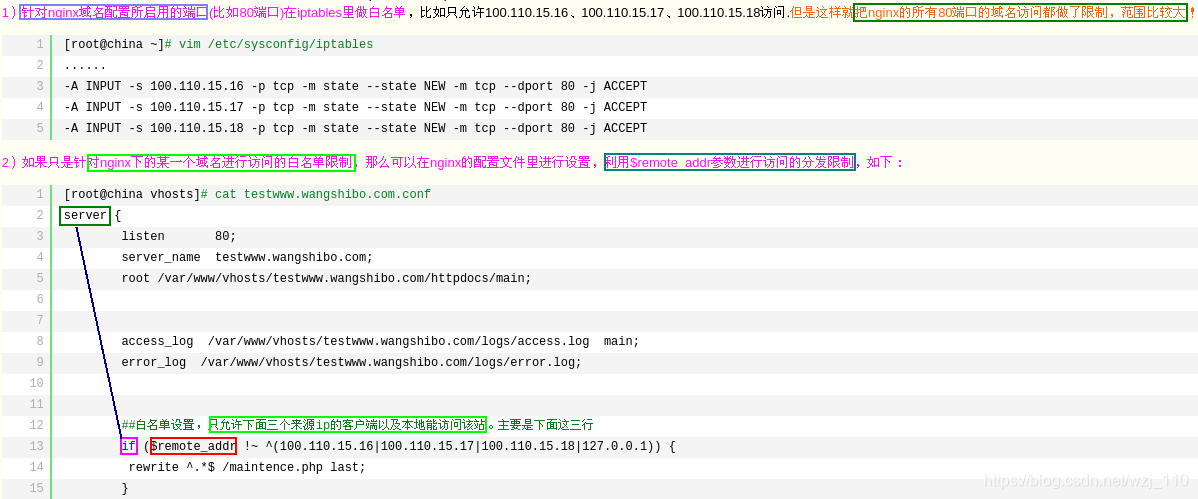 Nginx(九)访问控制之黑白名单_nginx deny 根据哪个参数-CSDN博客