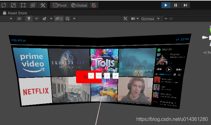 Unity 工具 之 CurvedUI （曲面UI）一些基本操作和CUSTOM_RAY 射线交互时注意事项整理_curved ui-CSDN博客