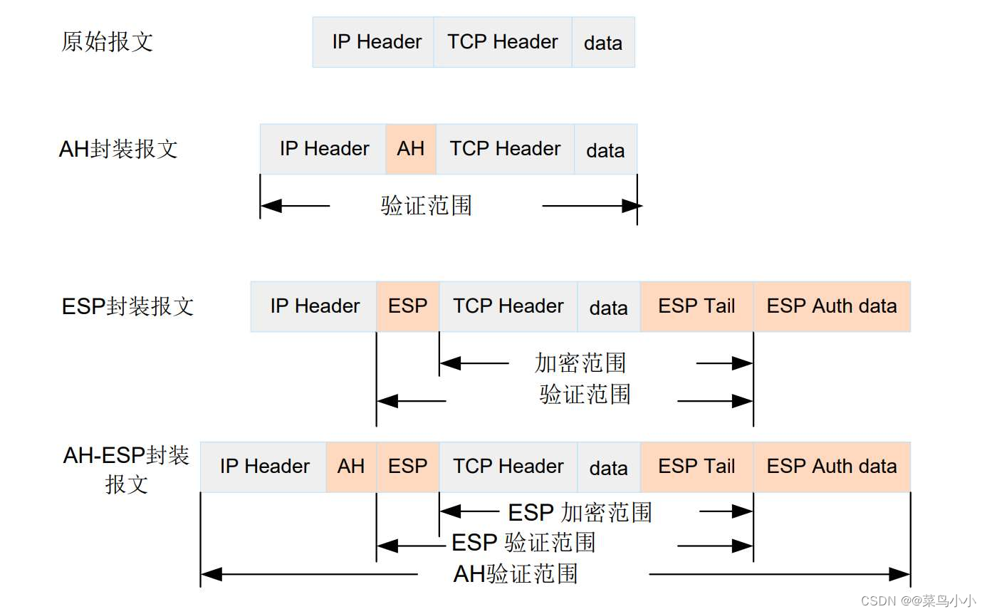 ipsec协议簇详解（IPSec vpn）_ipsec包头-CSDN博客