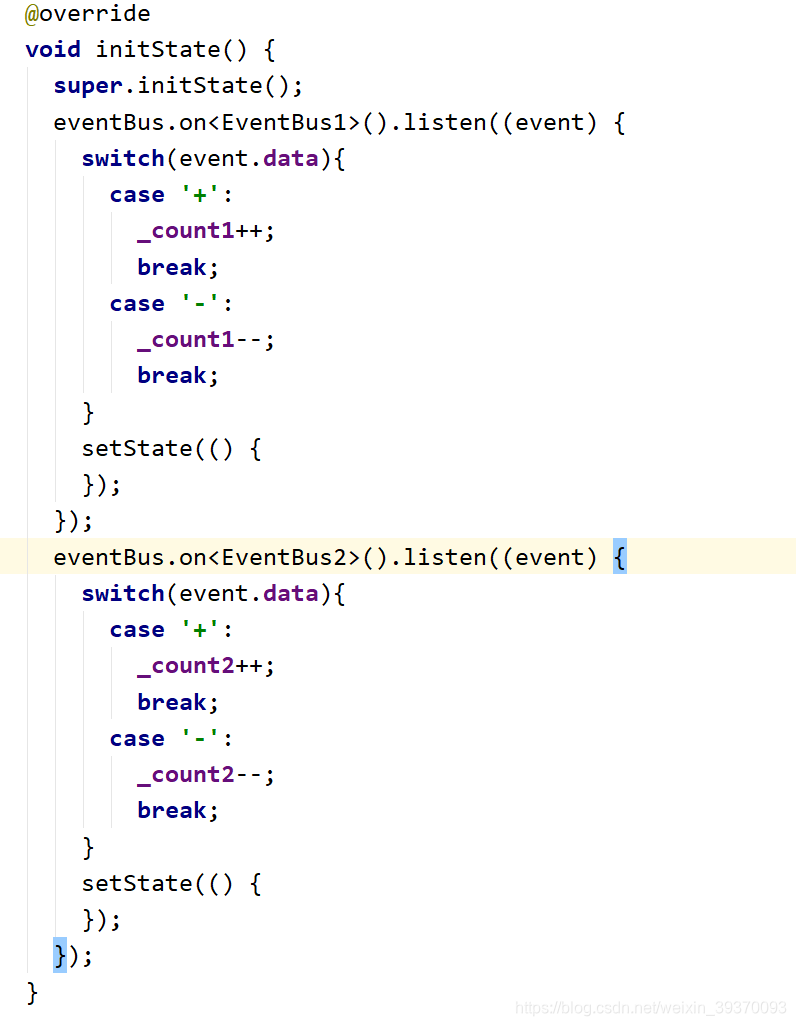 【Flutter】EventBus简述_flutter eventbus 通知调用两次-CSDN博客
