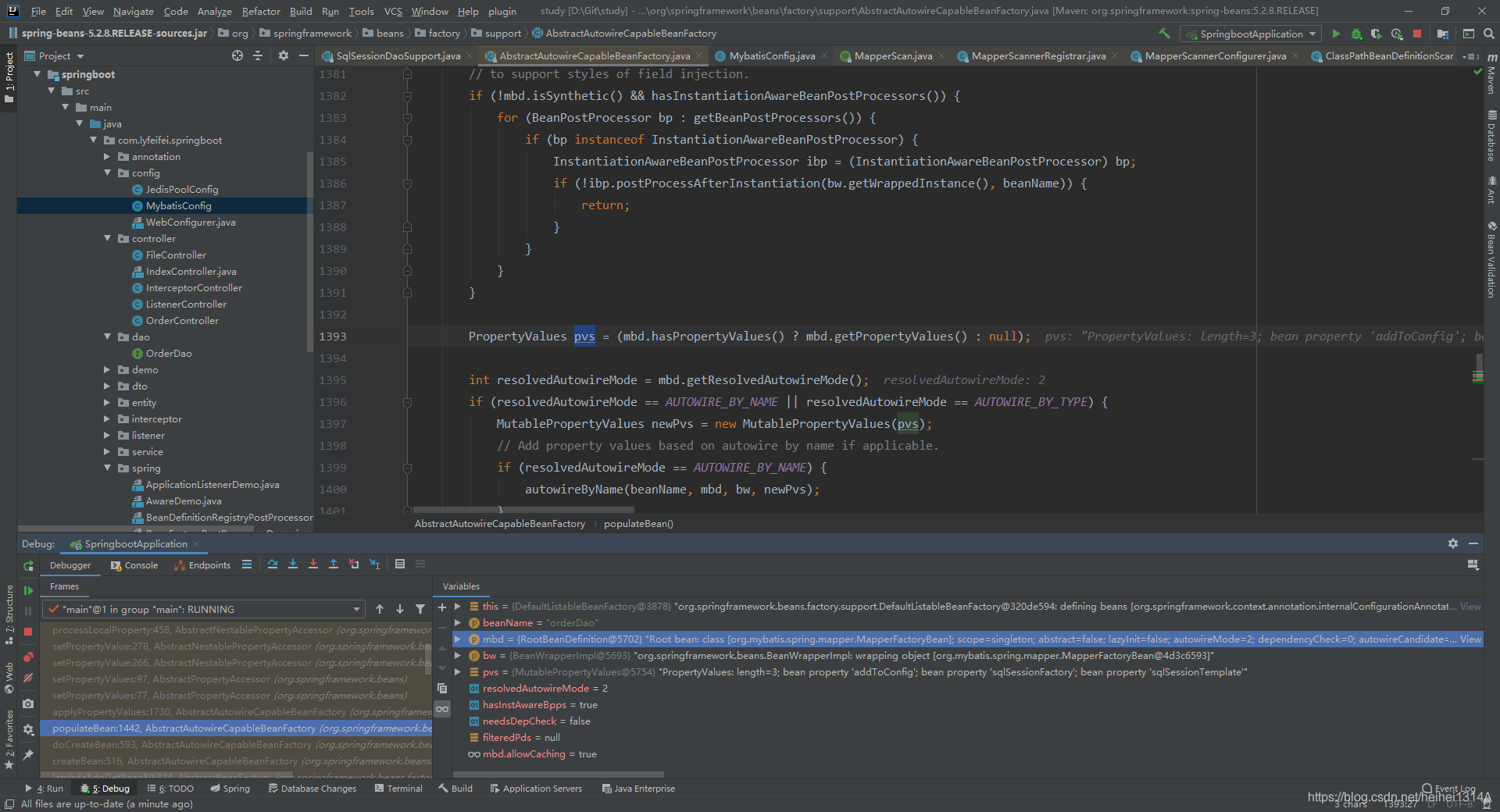 spring整合Mybatis原理_unresolvable class definition for class [org.mybat-CSDN博客