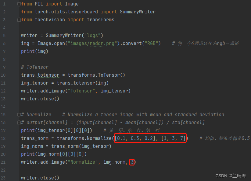 Pytorch笔记06 常见的Transforms_transforms input output-CSDN博客