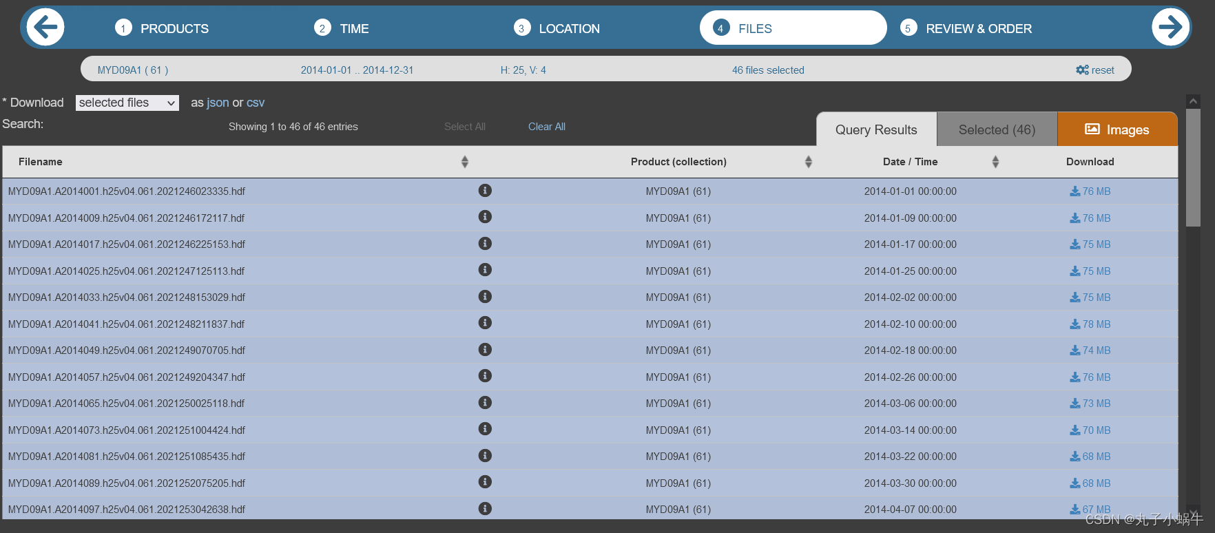 wget批量下载modis_modis数据批量下载工具-CSDN博客