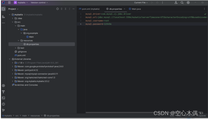 Maven+MyBatis在IDEA中的入门配置与测试,-CSDN博客