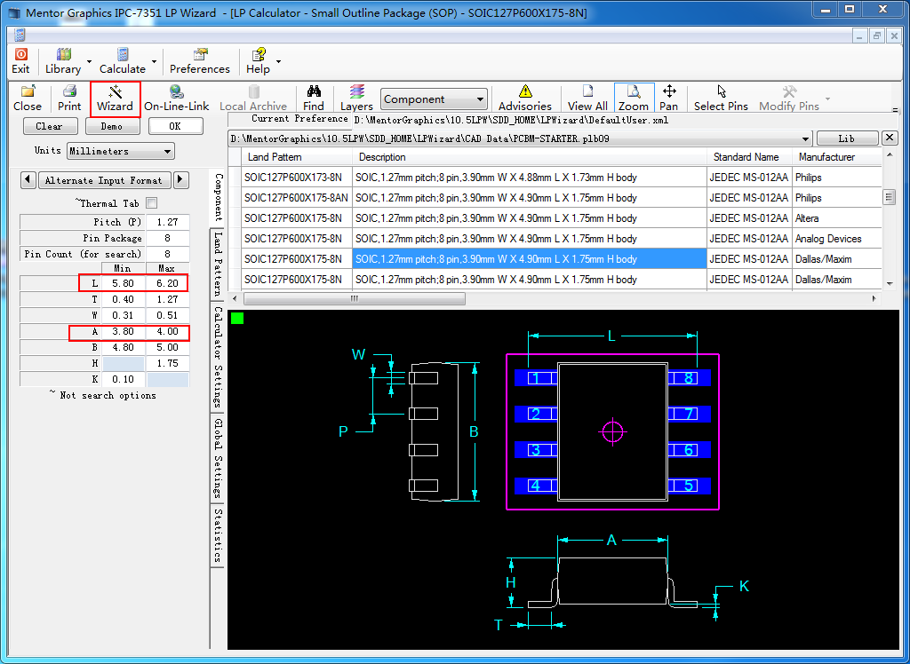 [原创] 使用LP Wizard 10.5 制作 Allegro PCB封装-CSDN博客