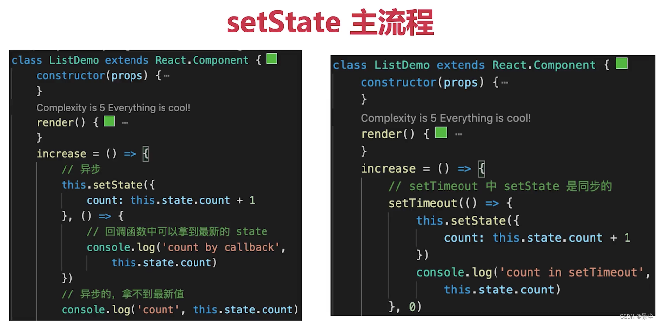 React setState深入理解：同步与异步、batchUpdate与事务机制-CSDN博客
