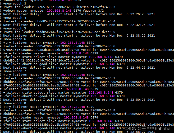Redis哨兵模式出现的问题总结 Master Node Is Undefined Sentinel Get Master Addr Csdn博客
