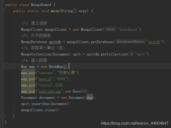 个人笔记之java操作Mongo_java 操作mongo geometry类型-CSDN博客