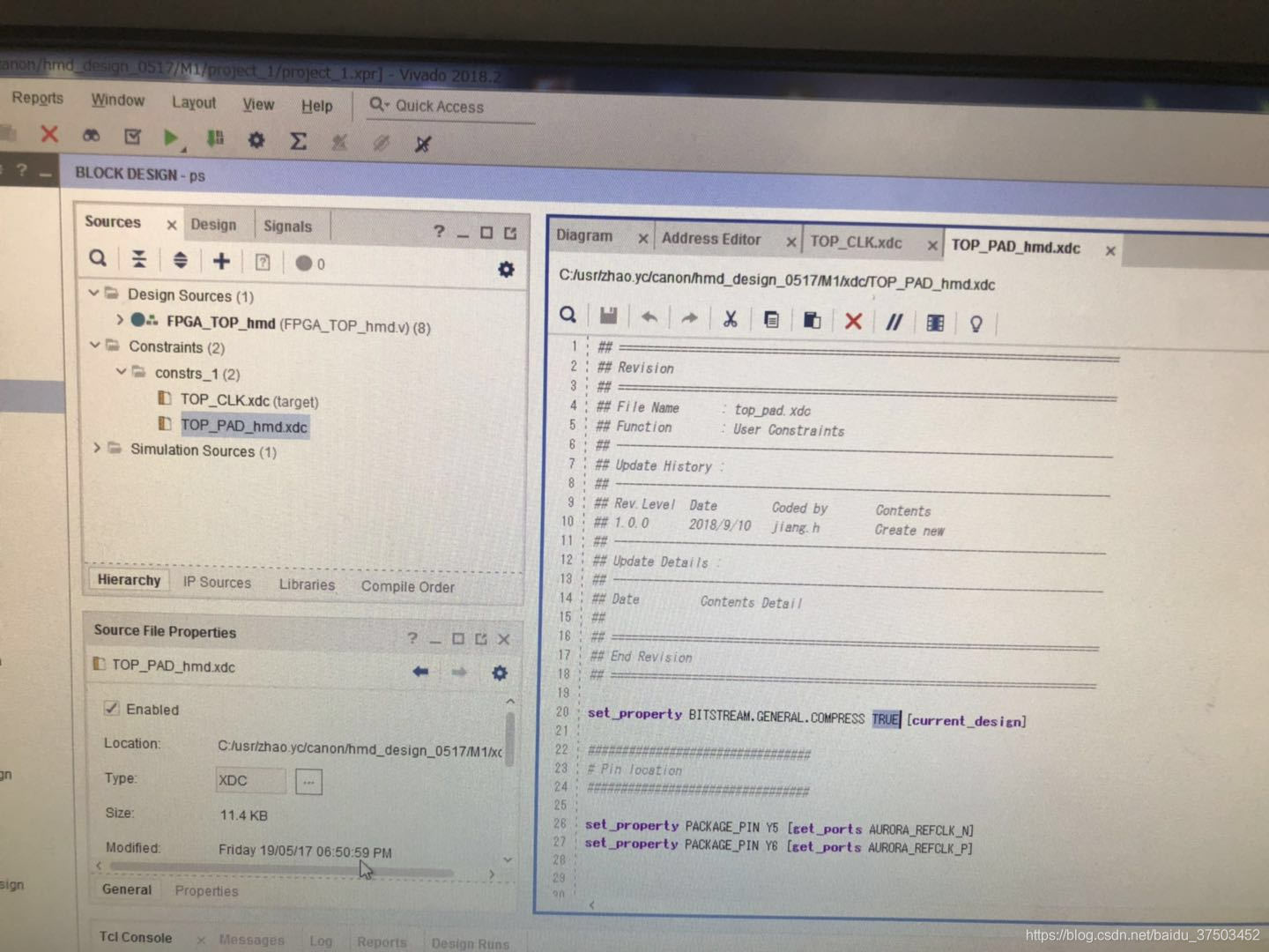 xilinx FPGA bit是否压缩_xilinx bit压缩-CSDN博客