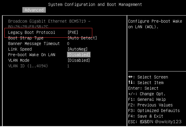 SR655 OCP3 网卡Legacy PXE 轮循设置-CSDN博客