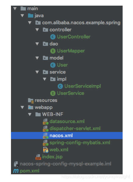 微服务配置中心实战：Spring + MyBatis + Druid + Nacos_nacos:property-source各属性-CSDN博客