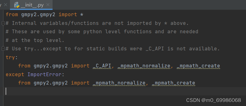 python charm gmpy2模块无法使用解决方法_gmpy2运行报错python312-CSDN博客