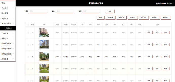 基于django的房源租房分析系统的设计与实现基于django的链家租房数据分析与租金预测系统设计与实现 Csdn博客