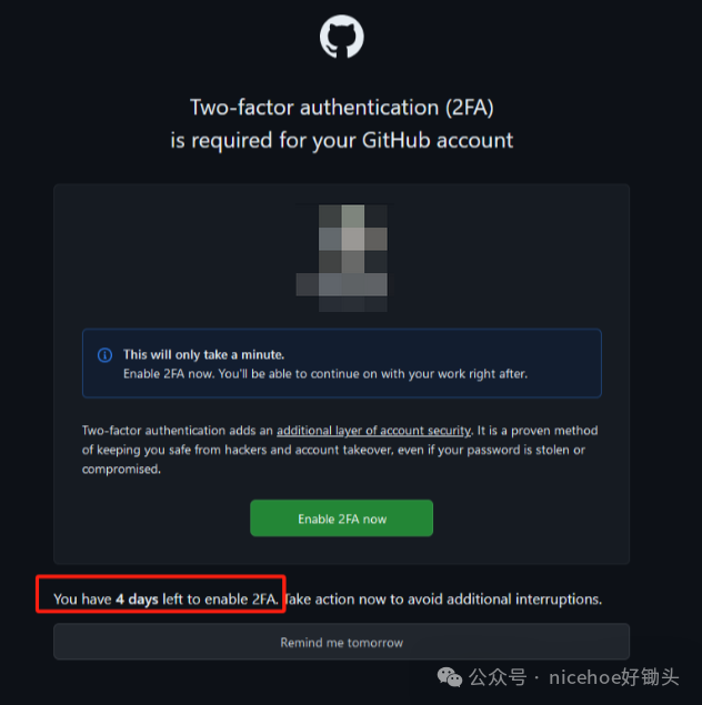github two-factor authentication是个啥？-CSDN博客