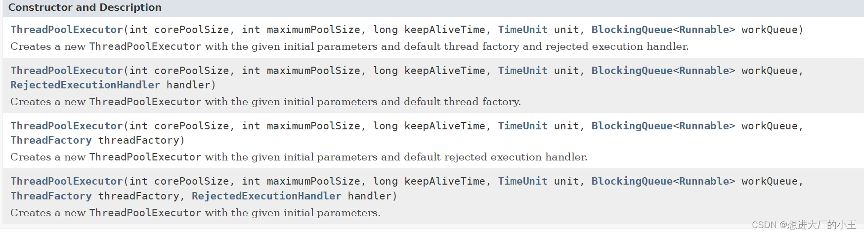 Java线程池 ThreadPoolExecutor, Executor_java threadpoolexecutor executor-CSDN博客