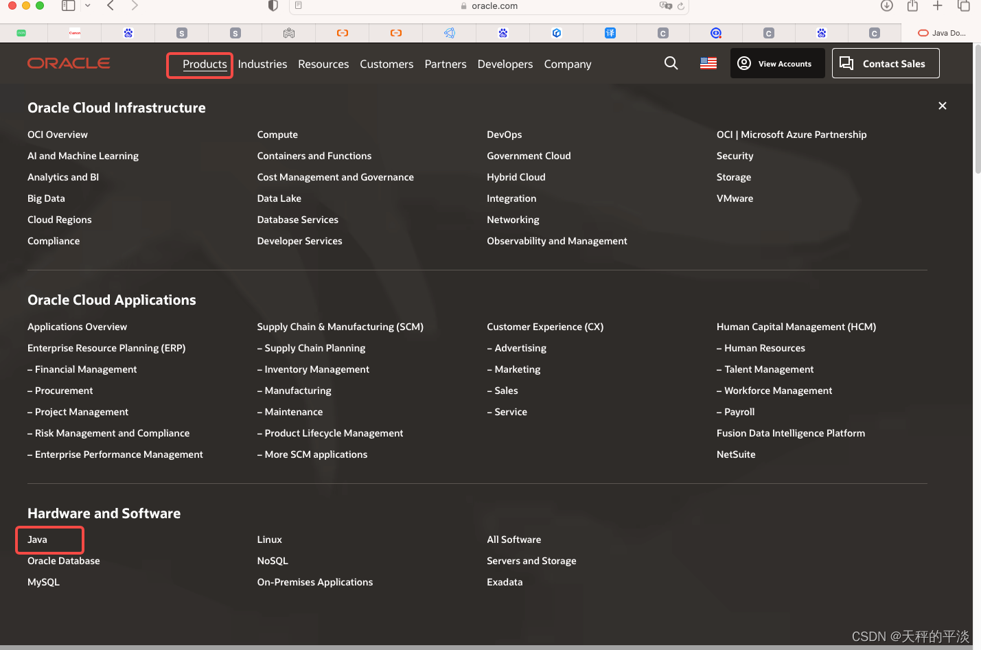 MAC安装java环境（新手-记录）_orecal官网-CSDN博客