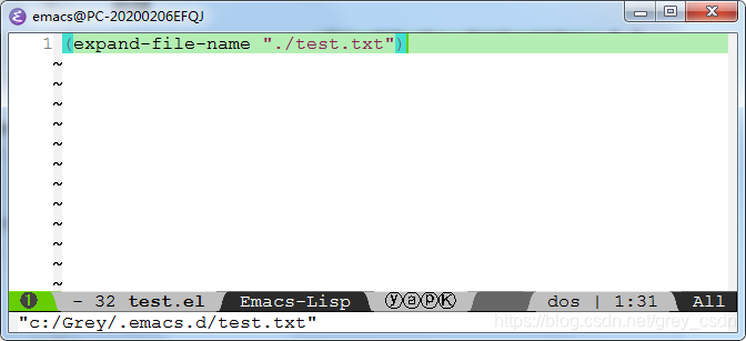 215emacs Lisp展开文件名为绝对目录格式emacs Lisp 路径展开 Csdn博客