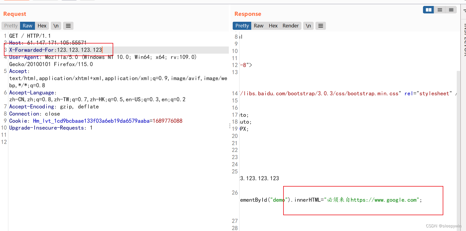 WEB:xff_referer_webxxf-CSDN博客