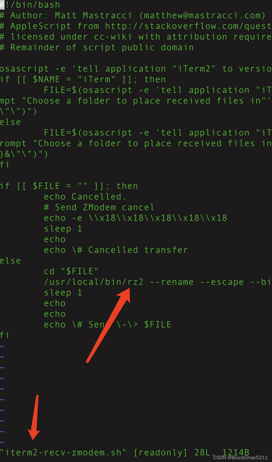 Mac配置iTerm2支持lrzsz（M1芯片）_item2 m1架构-CSDN博客