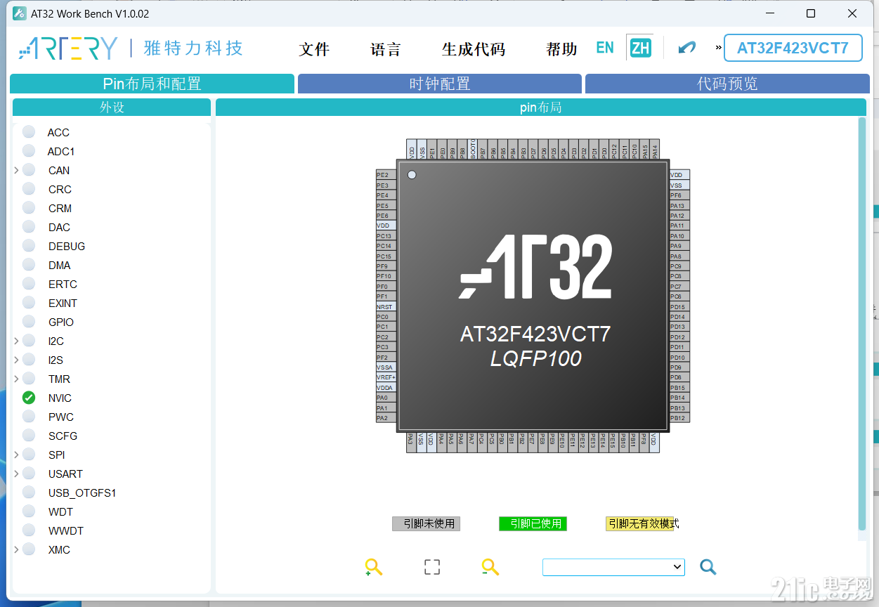 【AT-START-F423测评】+ 02_使用AT32 IDE和AT32 Work Bench开始第一个程序-CSDN博客