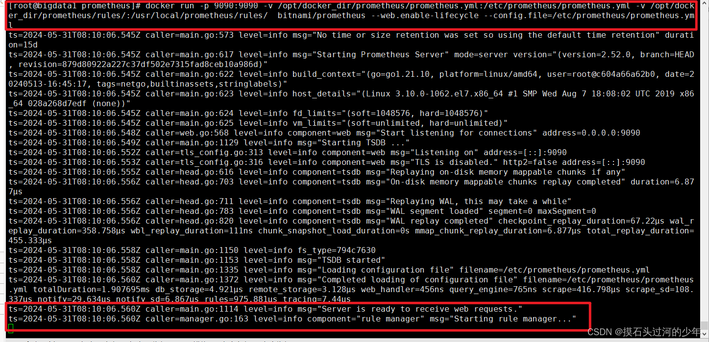 docker启动Prometheus报错_docker 进入 prometheus-webhook-dingtalk 提示 error: pa-CSDN博客