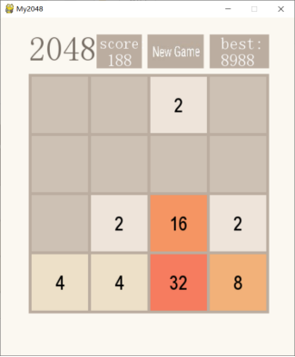 使用Pygame制作2048小游戏_pygame 2048-CSDN博客