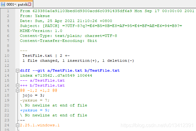 实践使用 TortoiseGit 创建并应用 patch_tortoisegit patch-CSDN博客