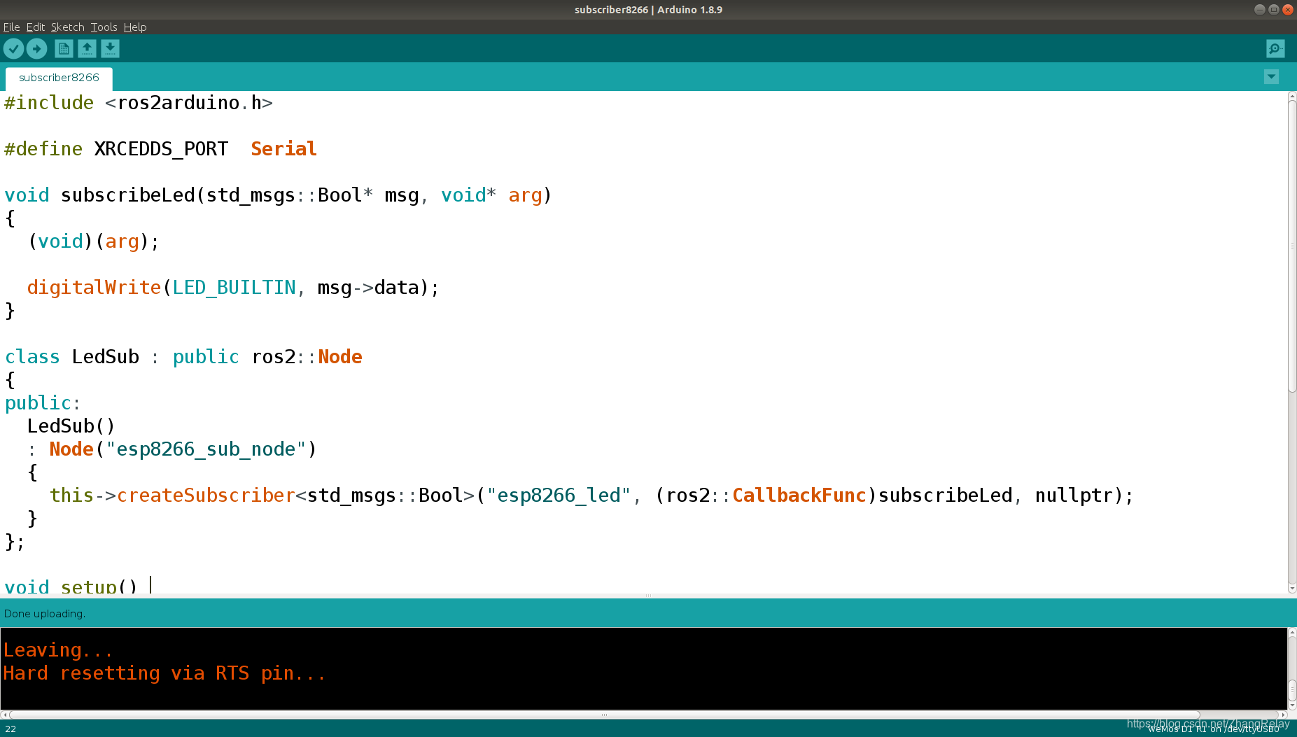 ROS2与ESP8266调试记录_esp8266 ros2-CSDN博客
