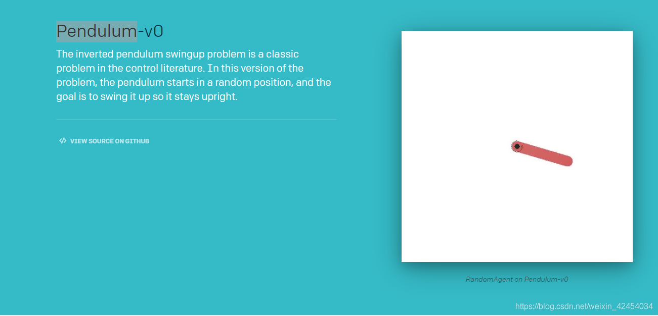 强化学习gym的使用之Pendulum的训练_gym pendulum-CSDN博客