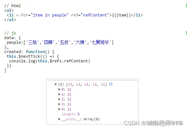 Vue2:vue2ref Refs 用法详解vue2 Ref Csdn博客
