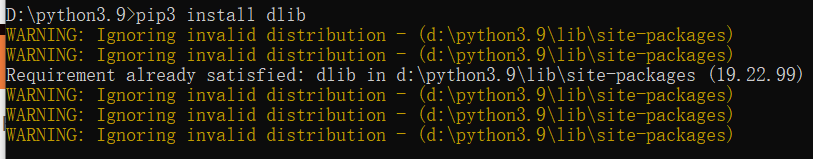 【Error】Win10/Python3.9安装dlib报错：subprocess.CalledProcessError以及解决方法_windows10环境failed building ...
