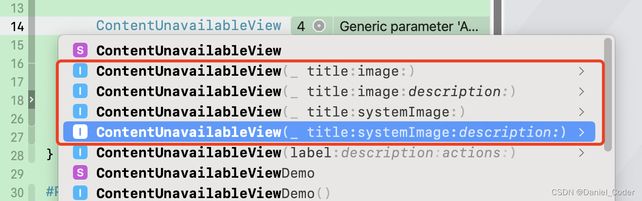 SwiftUI中ContentUnavailableView的使用（iOS 17、tvOS 17推出的新组件）-CSDN博客