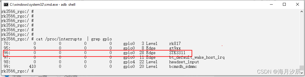2022-04-08 将设备树中断标志 interrupt-parent interrupts 映射到devm_request_irq，自动从dts里面获取client-＞irq 中断号 ...