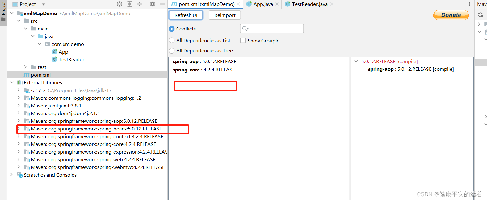 使用maven-helper插件解决jar包冲突案例3【经典版】_maven helper-CSDN博客