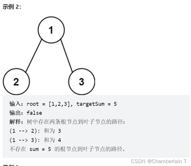 LeetCode.112. 路径总和-CSDN博客