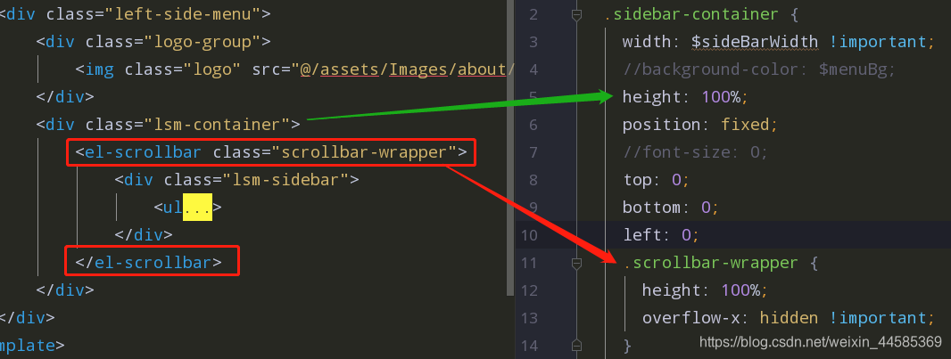 element-ui的滚动条组件el-scrollbar如何使用_el-scrollbar 必须要写高度吗-CSDN博客