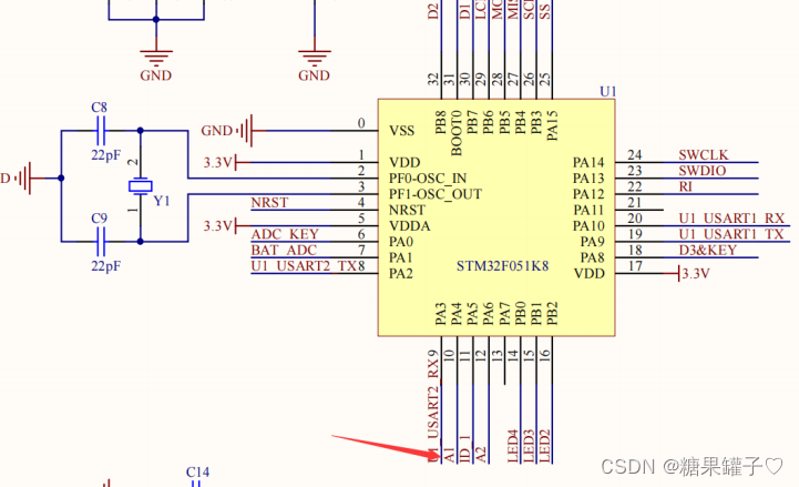STM32 cubeMX 光敏电阻AD转化实验_光敏电阻的adc值怎么转换-CSDN博客