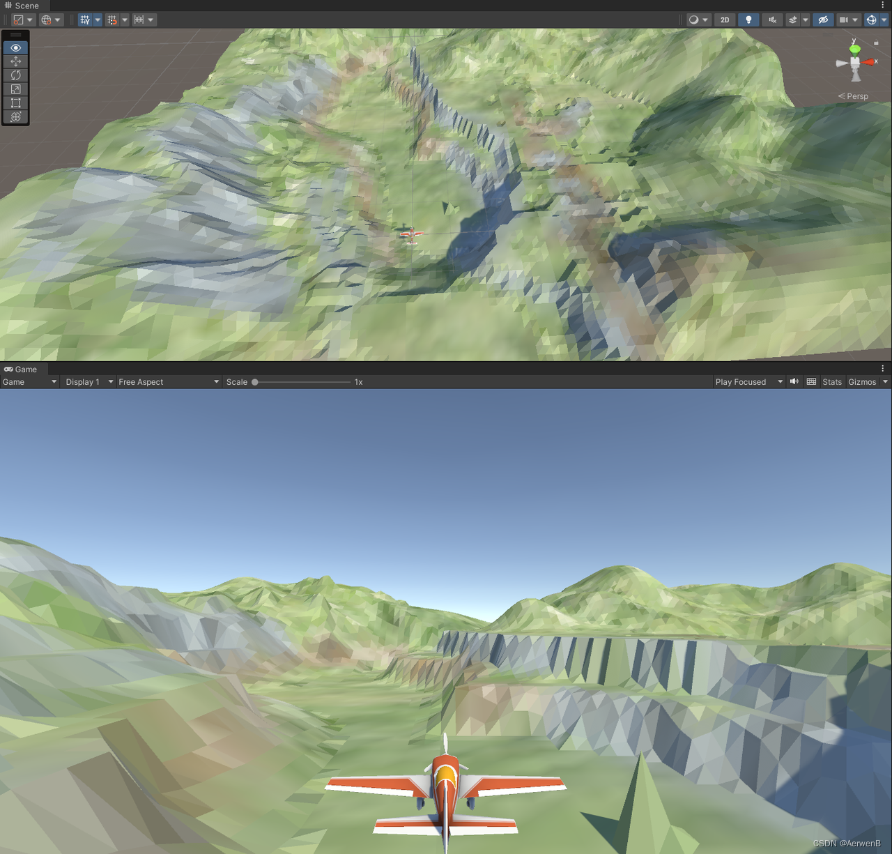 Unity 学习笔记 5.控制飞机飞行_unity控制飞机飞行代码-CSDN博客